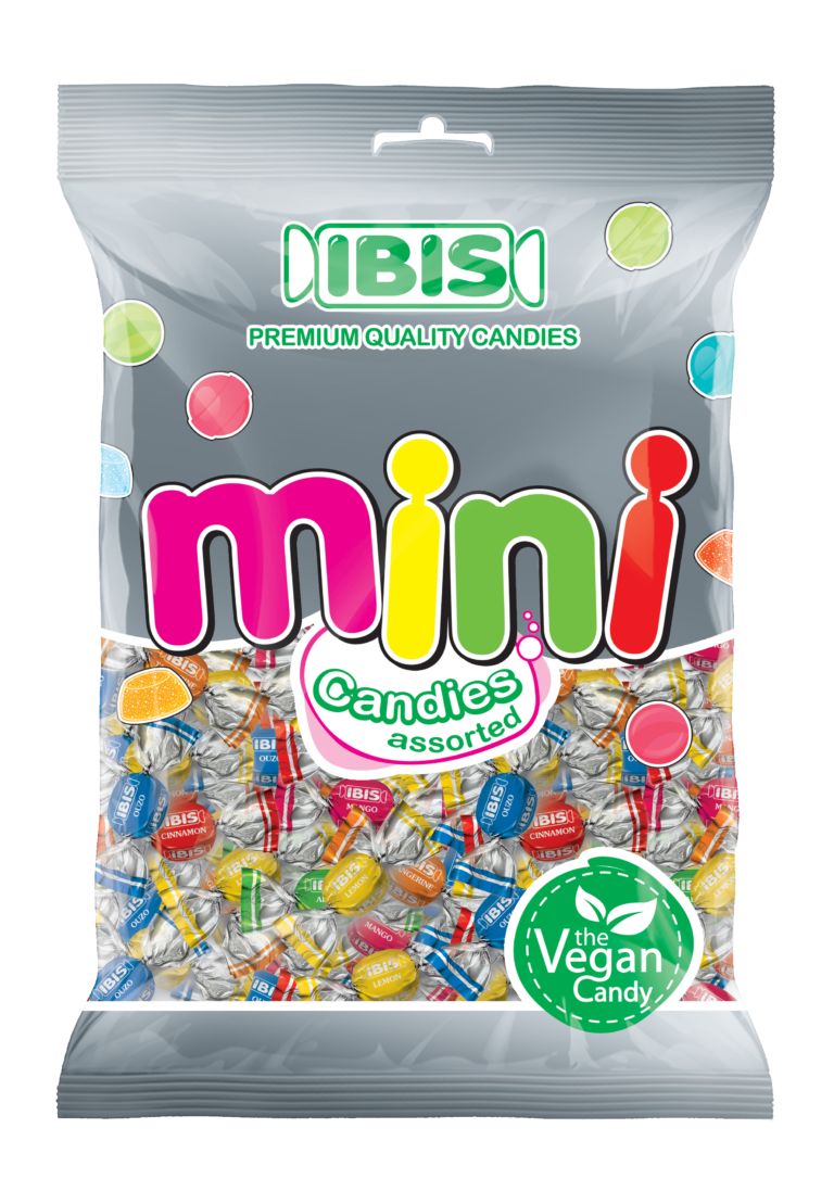 Mini candies assorted vegan 300g - Aldar Eesti OÜ